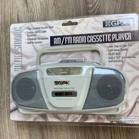 Portable Audio & Video | Gpx Amfm Radio Cassette Tape Player Model C40s ...